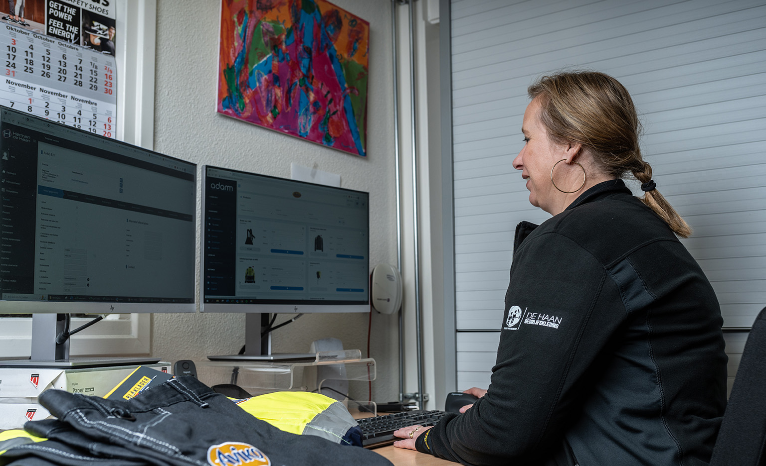 Nieuwe collega: Marilyn van Riesen | De Haan Bedrijfskleding & Techniek